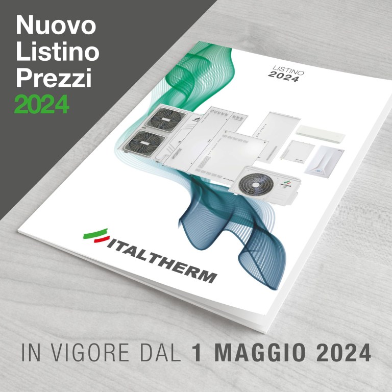 È online il nuovo listino prezzi 2024 di Italtherm | Italtherm